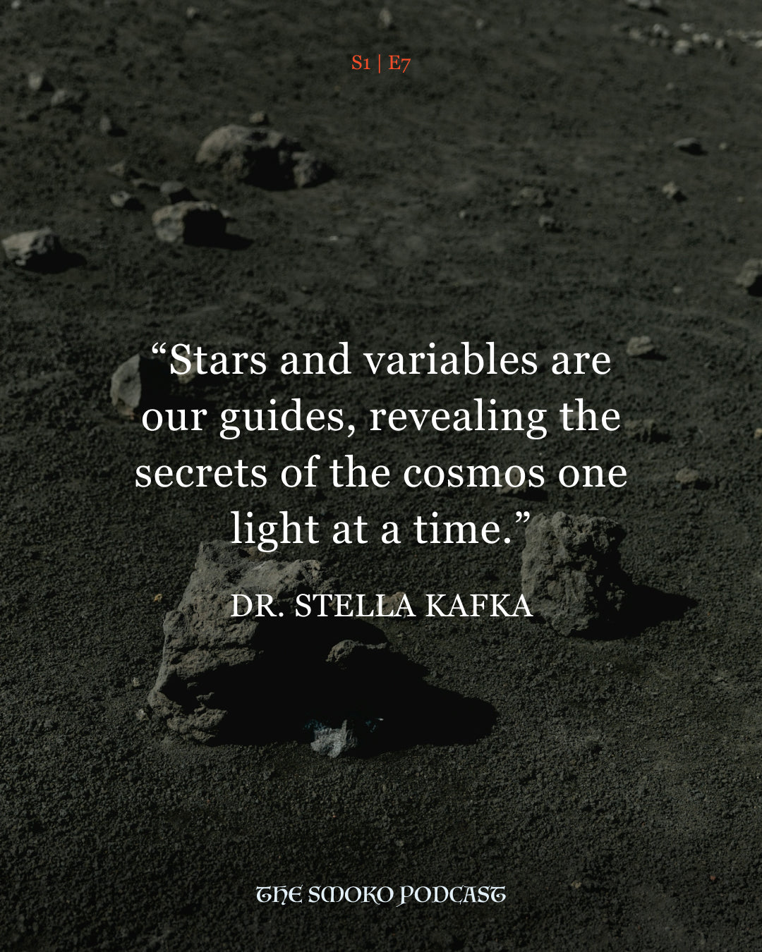 Dr. Stella Kafka: Illuminating the Cosmos Through Variable Stars | Smo ...