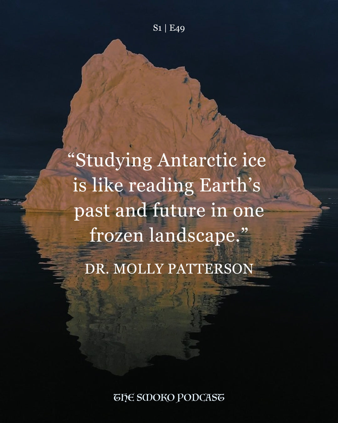 Dr. Molly Patterson: Antarctic Ice, Sea Level Rise & Climate Futures ...