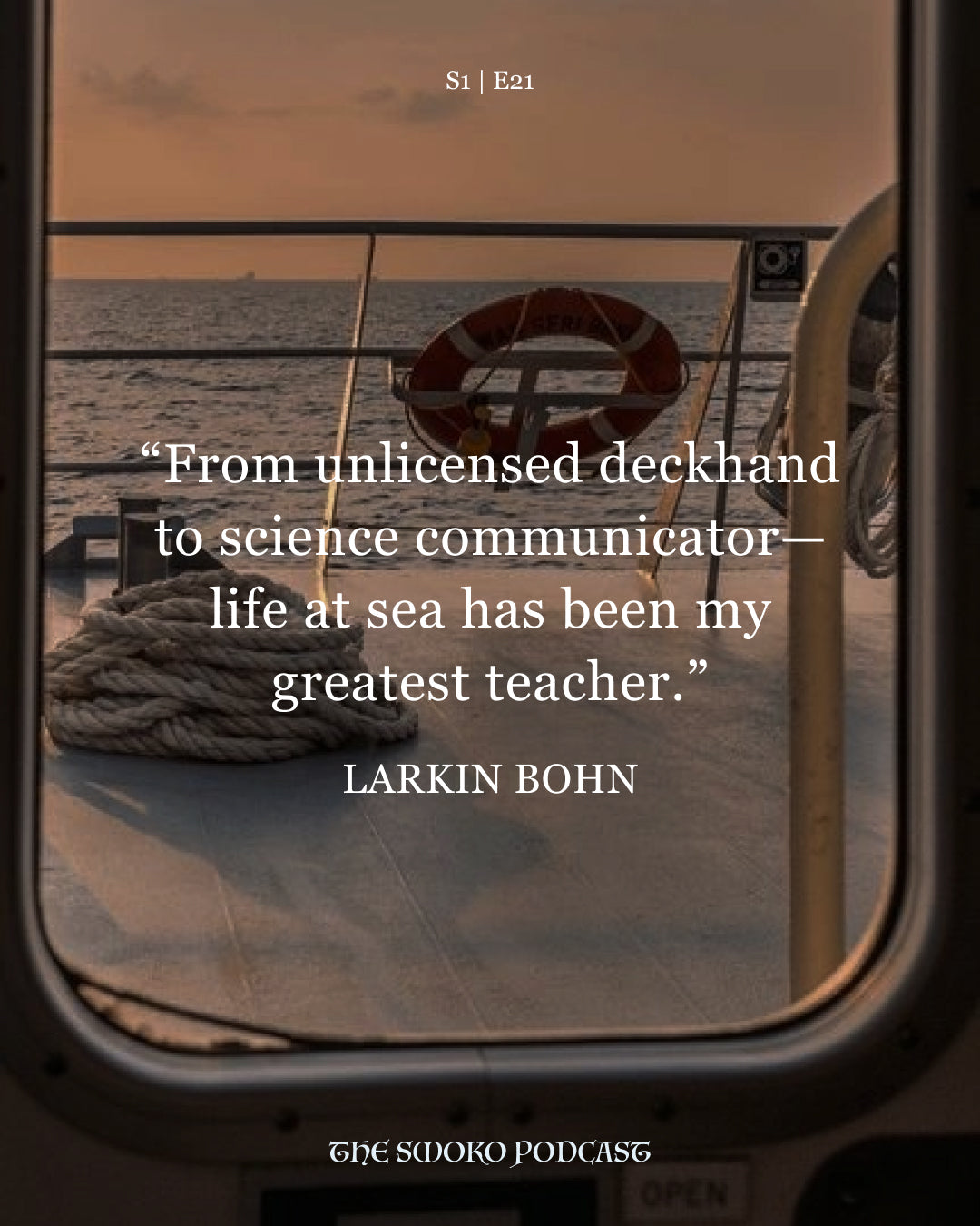 Larkin Bohn: From Deckhand to Science Communicator Aboard Research Ves ...